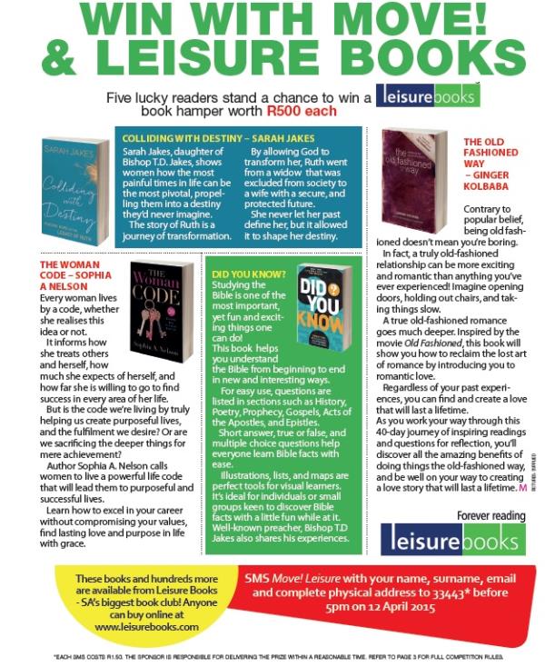 Win With Move! & Leisure Books | News24