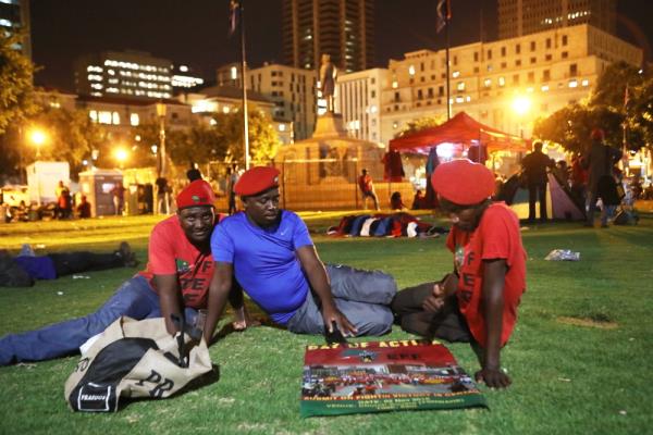 EFF supporters will picket till Zuma resigns | News24