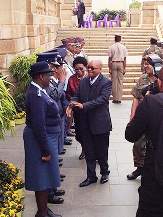 Guests arrive for the presidential inauguration | News24