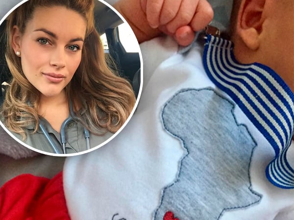 Rolene shares sweet snap of two-week-old son | News24