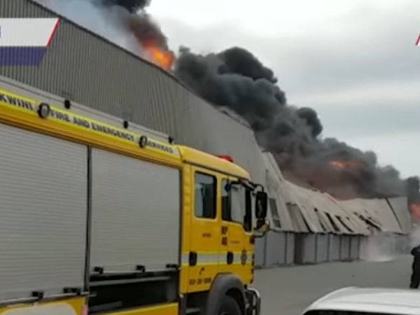 WATCH: Firefighters battle Durban warehouse blaze | News24