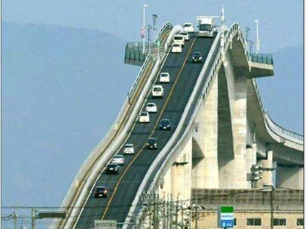 Japan’s ‘roller coaster bridge’ is something to see! | News24