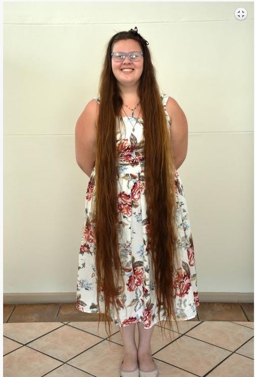 Meet SA's Rapunzel: 15-year-old from Oudtshoorn has never had a haircut ...