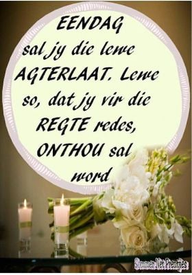 Lewe reg met mekaar! | Netwerk24