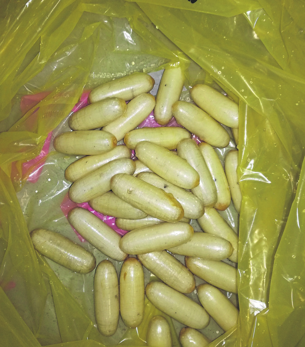 Vrou loop haar vas met drugs | Son