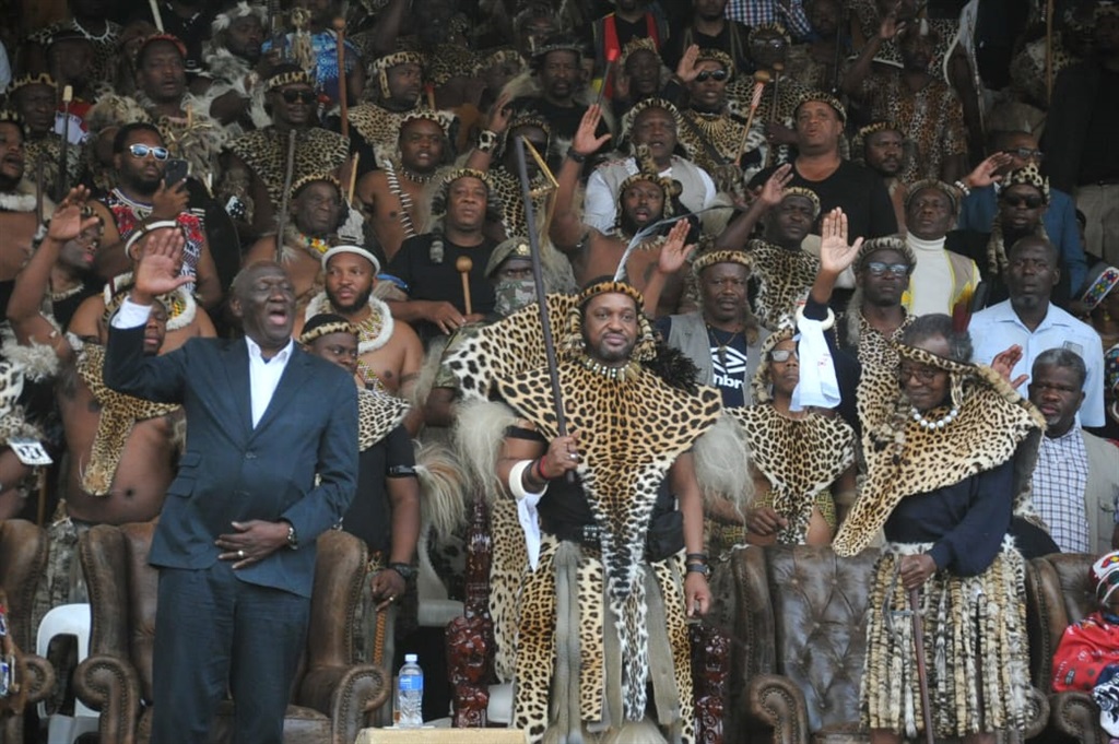 PICS: 'Thanks Cele for removing demons in the palace'- Buthelezi ...