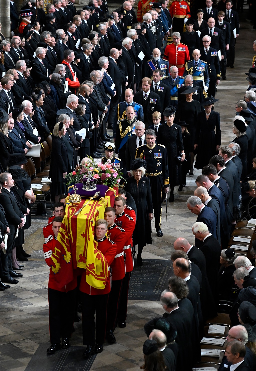 PHOTOS | Queen Elizabeth II's funeral service at Westminster Abbey | News24