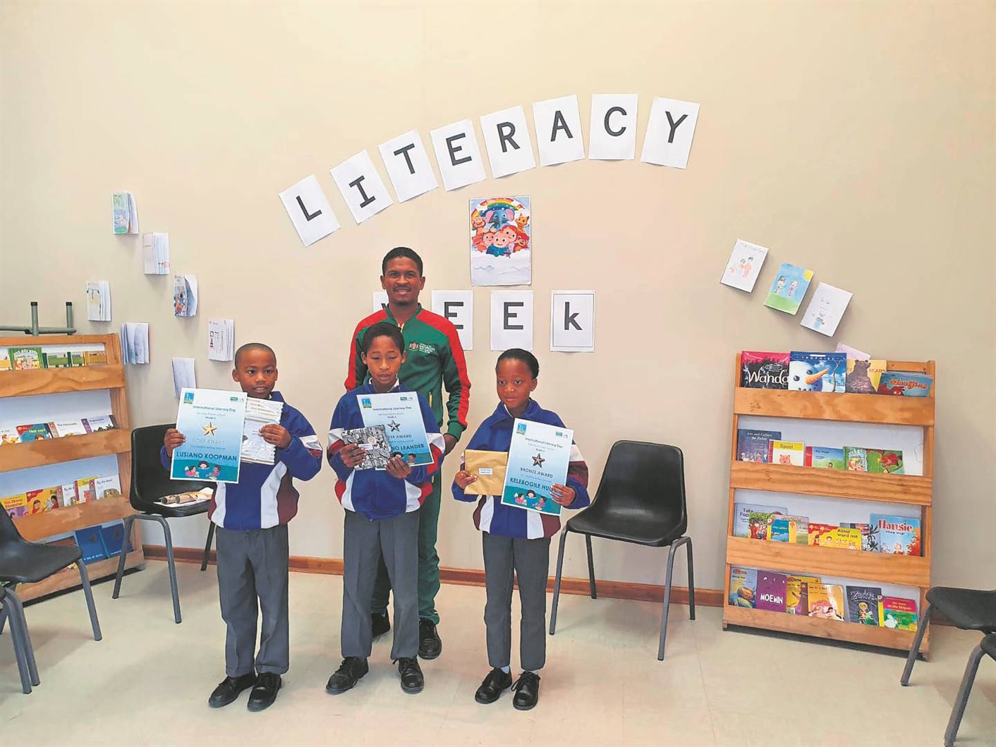 In celebration of International Literacy Day Grade 3 learners become an ...
