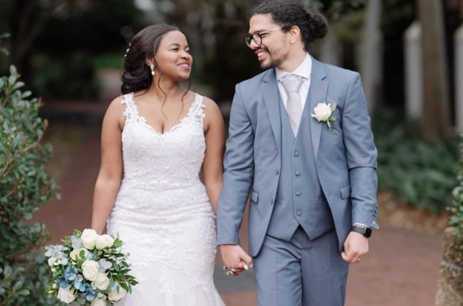 PHOTOS | From bandmates to wedding bells – couple makes sweet music ...