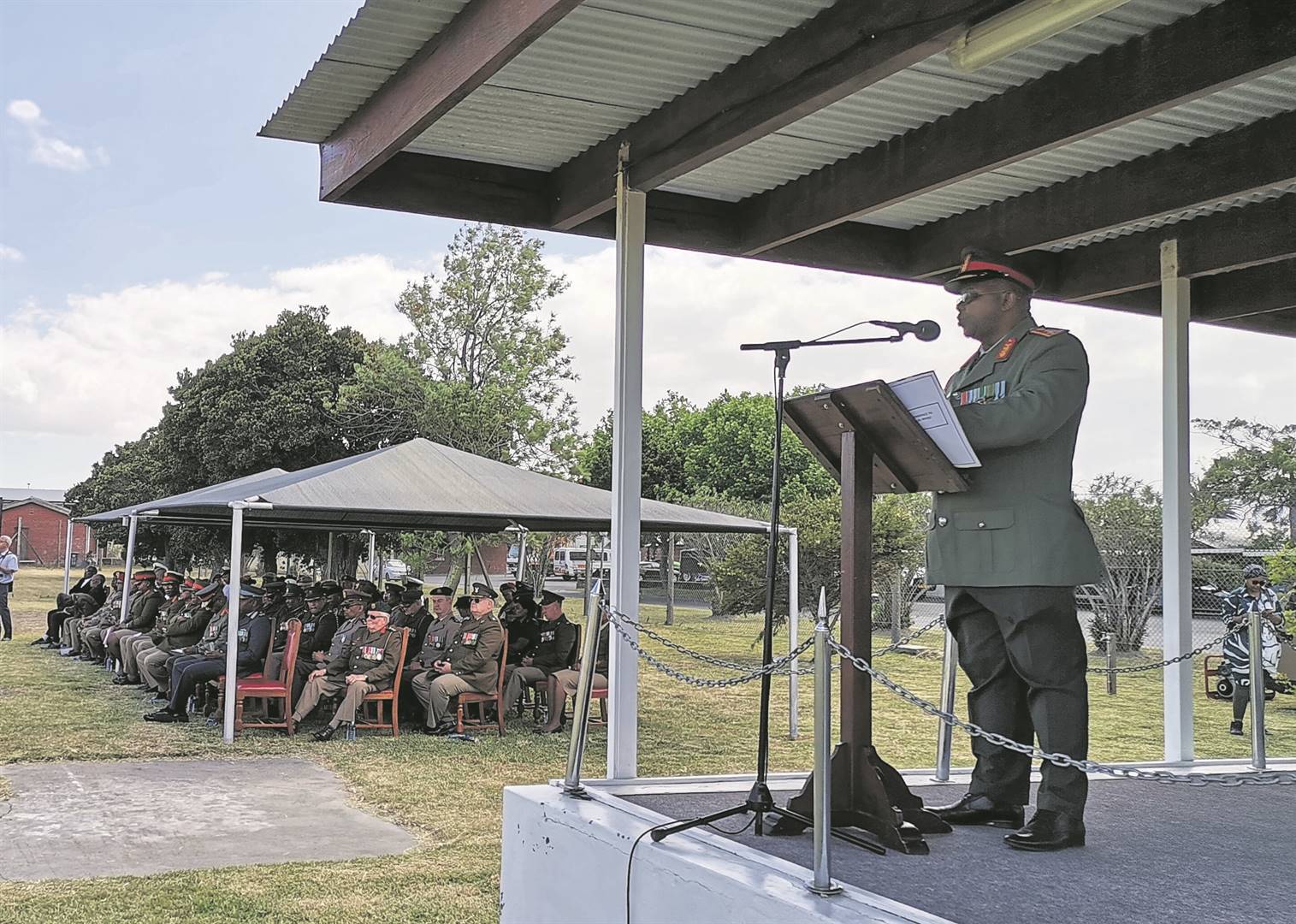 SANDF long service medal parade held at Youngsfield Military Base | News24