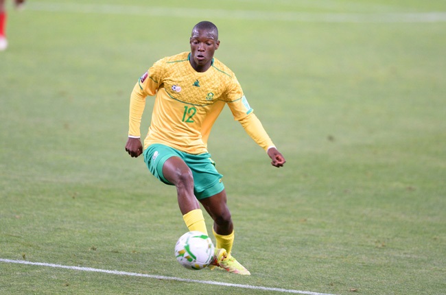 US-based striker Hlongwane nets brace to seal Bafana Bafana win over ...