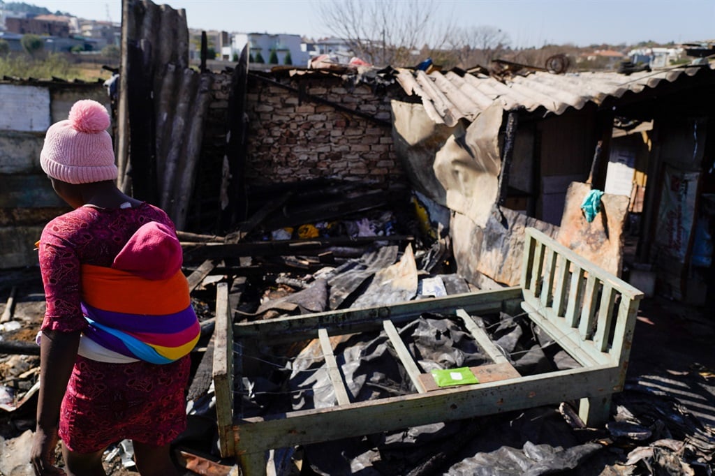 Scores left homeless after woman raped, partner stabbed, shacks burnt ...