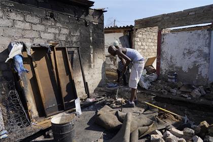 Scores left homeless after woman raped, partner stabbed, shacks burnt ...
