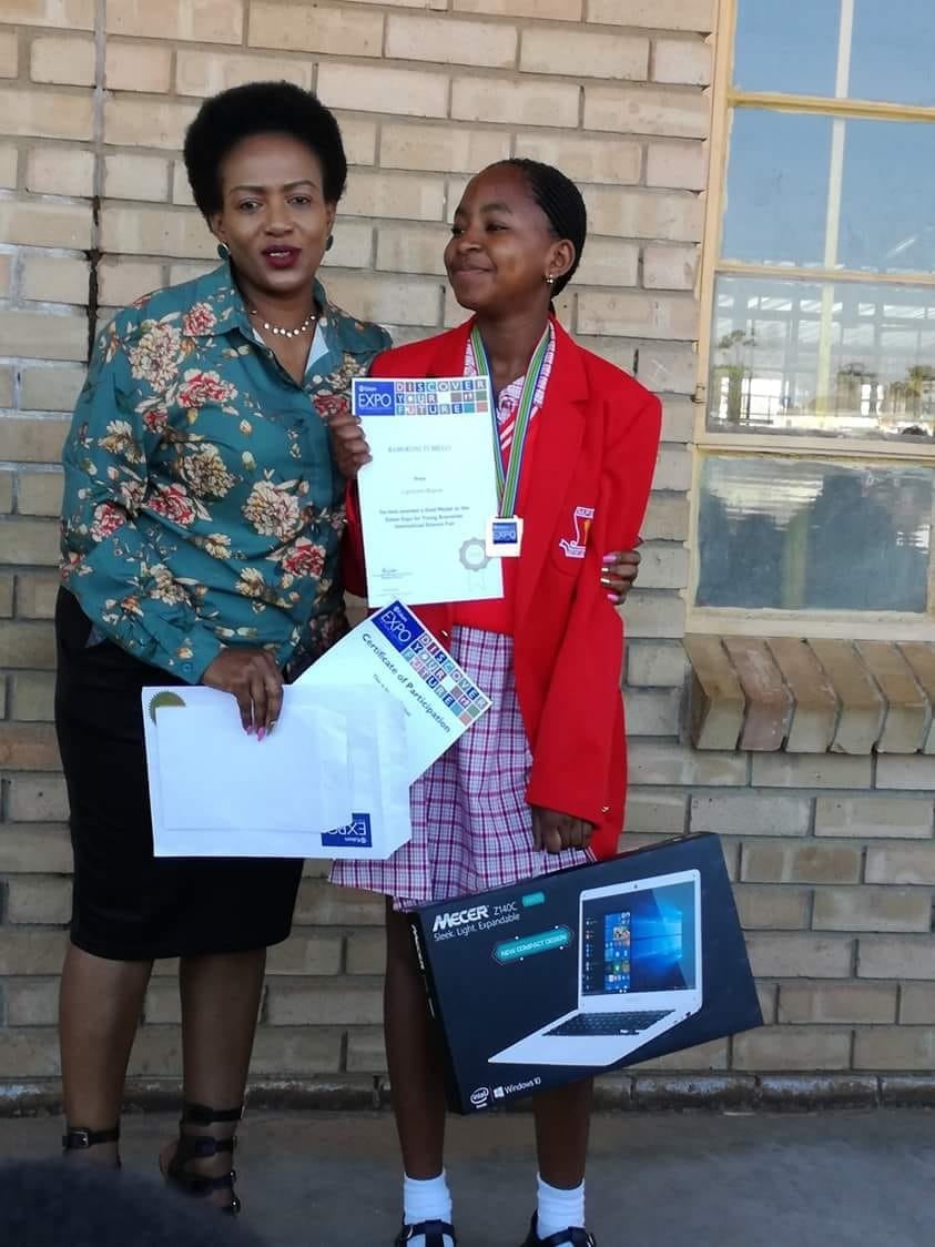 Meet the 13-year-old girl who won the Eskom best female scientist award ...