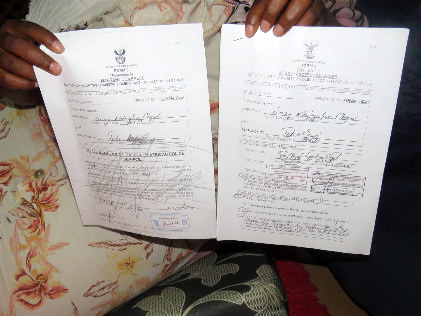 Wife had 10 protection orders but still died | Daily Sun