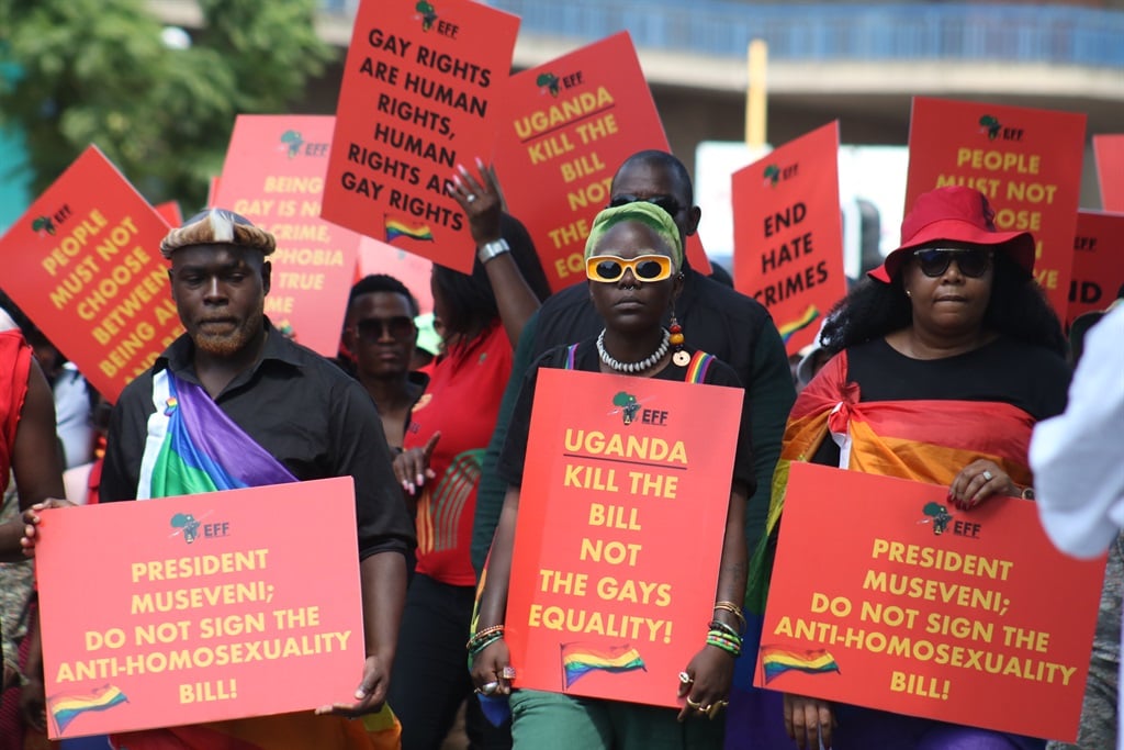 WATCH | 'Leave the people as they are': Malema leads picket against ...