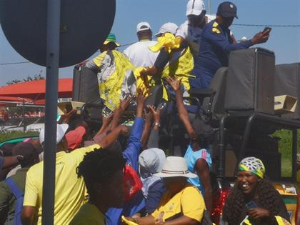 ‘For all these T-shirts we have given out they better vote ANC’ | News24