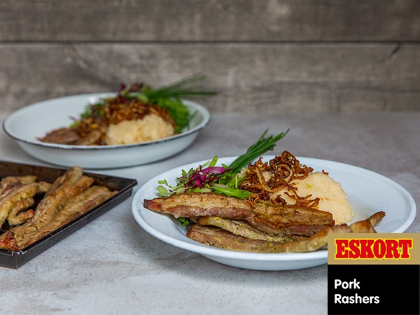 Cheesy Garlic Pap with Zesty Rashers and Crispy Onions | News24