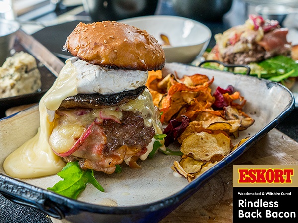 The Mega Bacon, Cheese & Mushroom Gourmet Burger | News24