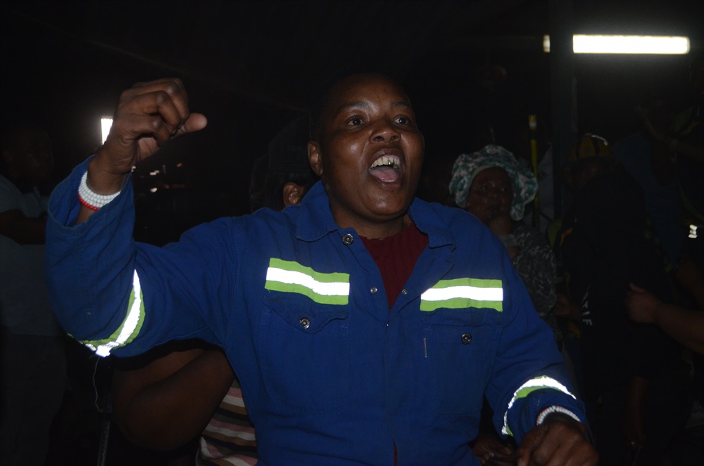 PICS: Mine 'hostage' - Families camp for release | Daily Sun