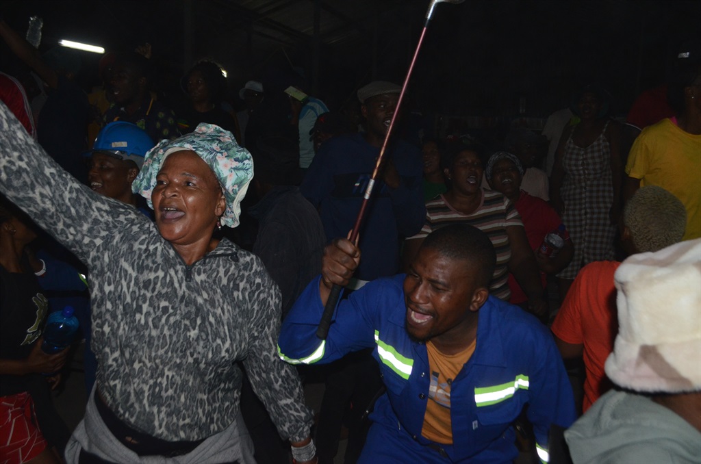 PICS: Mine 'hostage' - Families camp for release | Daily Sun