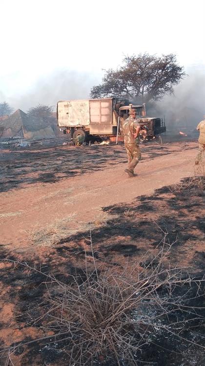Six soldiers killed, three injured in Lohatla military camp blaze | News24