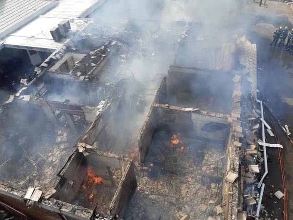 PICS: HOSPITAL ON FIRE! | Daily Sun