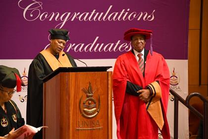 Unisa confers degree to ZCC leader! | Daily Sun