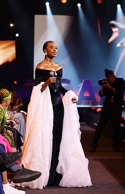 Zozibini Tunzi stuns in South African designer looks as SAFTAs host ...