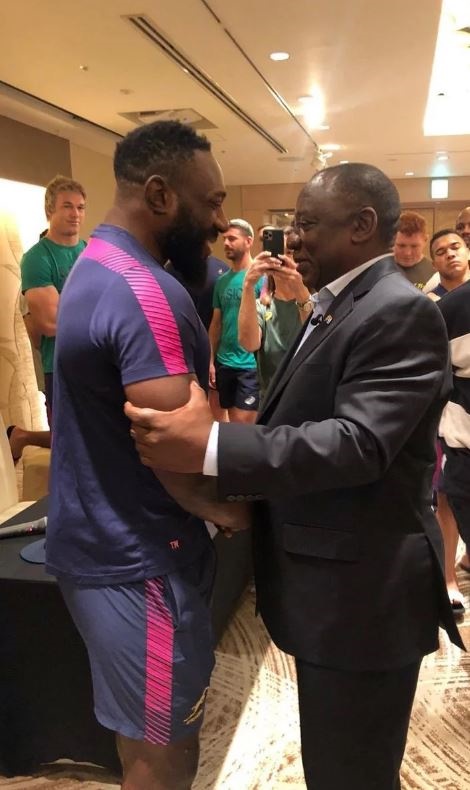 Ramaphosa: Springboks are the best! | Daily Sun
