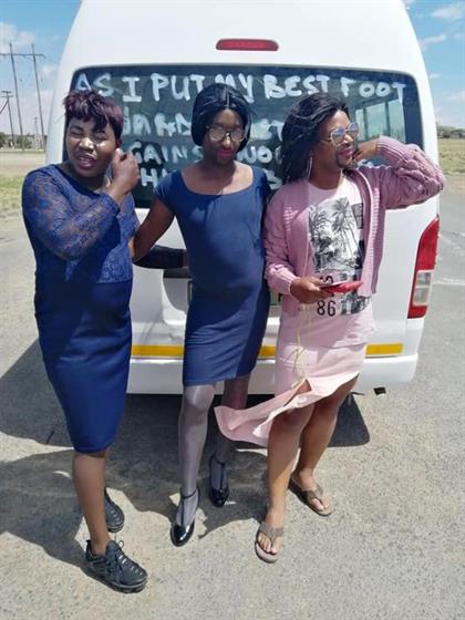 PICS: TAXI DRIVERS WEAR DRESSES! | Daily Sun