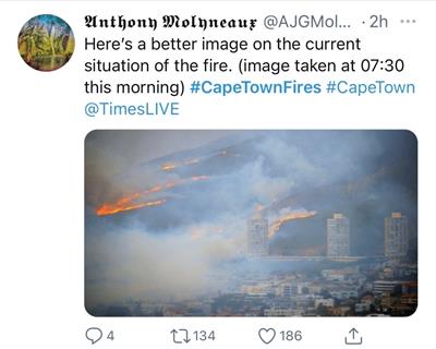 PICS | 13 devastating pictures from the Cape Town Fire | News24