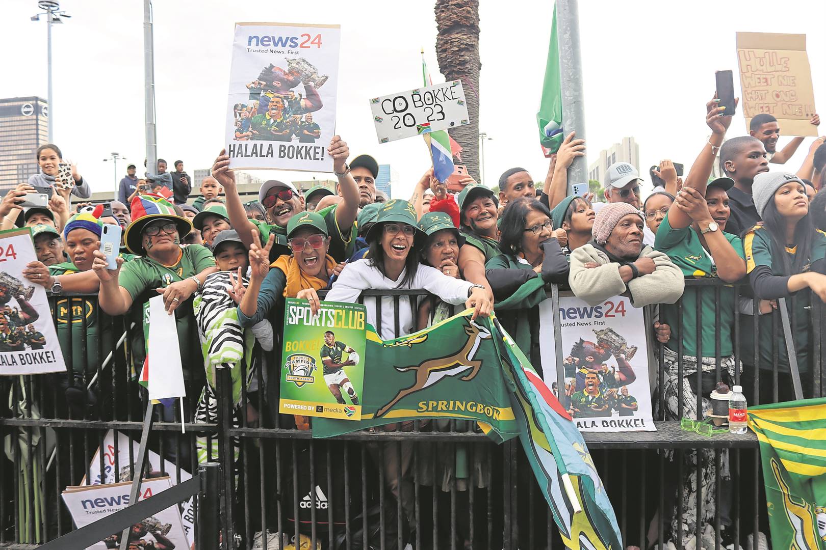 'Thank you for uniting behind us': Springboks pay homage to Cape Town ...