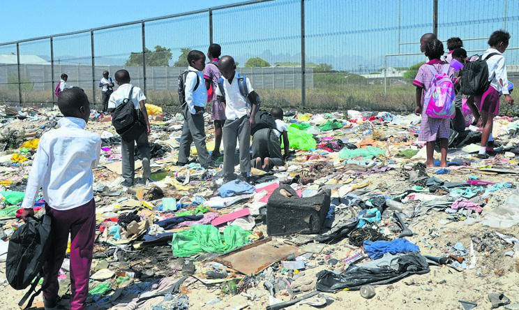 Rubbish dumped next to school | Daily Sun